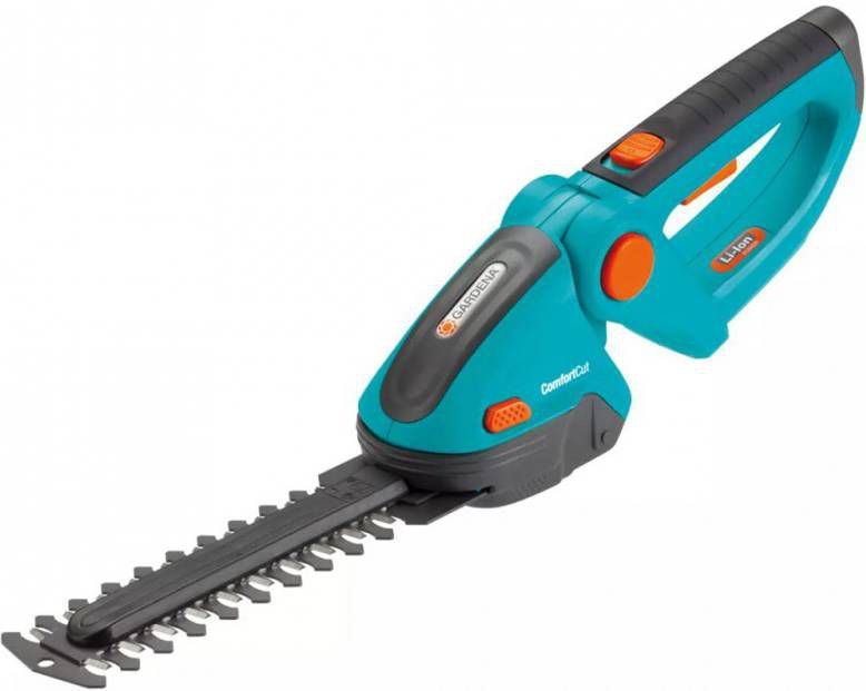 Gardena ComfortCut 7.2V Li-Ion Accu Gras-en buxusschaar (1,45Ah accu ...